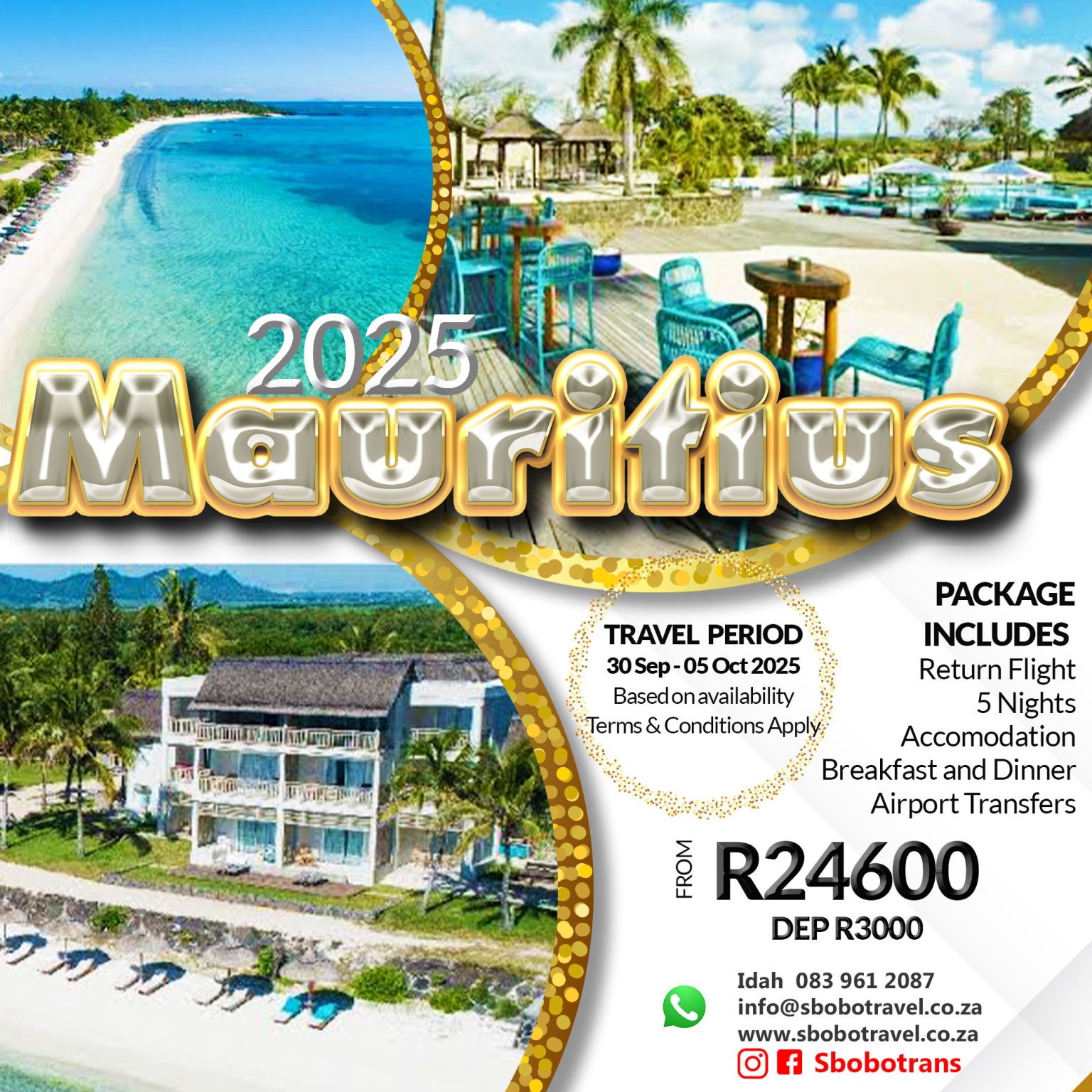 Mauritius 2025 – Sbobo Travel & Tours